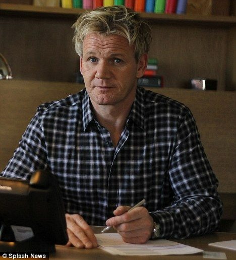 Shirtless Gordon Ramsay, 50, sends temperatures soaring as he shows off ...